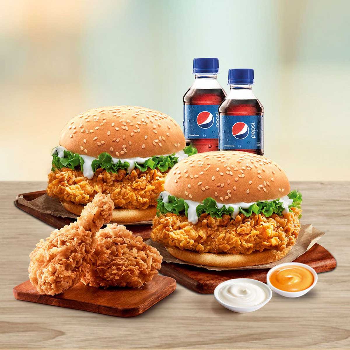 Classic Zinger Meal | Send Gifts to Bangladesh | Utshob.com