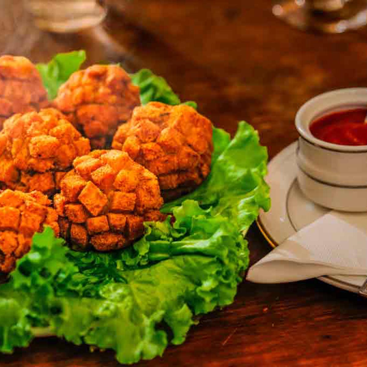 FRIED PRAWN BALL PALATE | Send Gifts to Bangladesh | Utshob.com